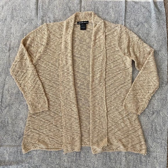 united states sweaters | Sweaters | Lacy Cardigan In Champagne | Poshmark